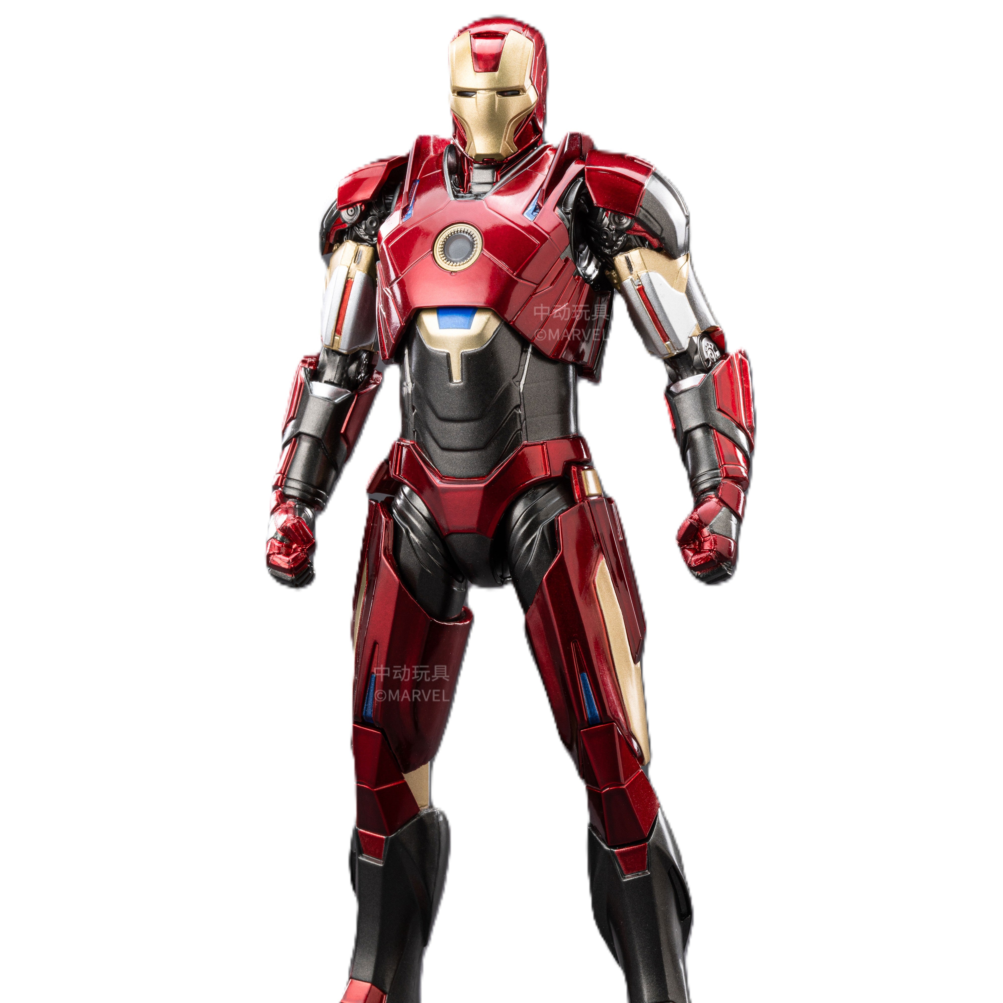 Iron Man Mark 16 Nightclub Armor Action Figure By ZD Toys - 7 Inch | A ...